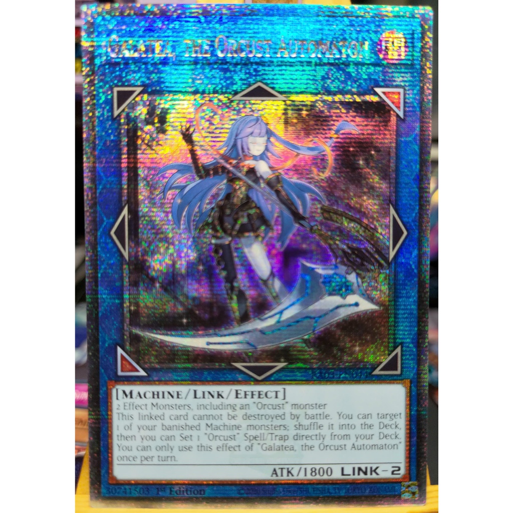 [KW2 Yugioh] [EN-UK] [Waifu] Card Galatea, the Orcust Automaton - RA03 ...