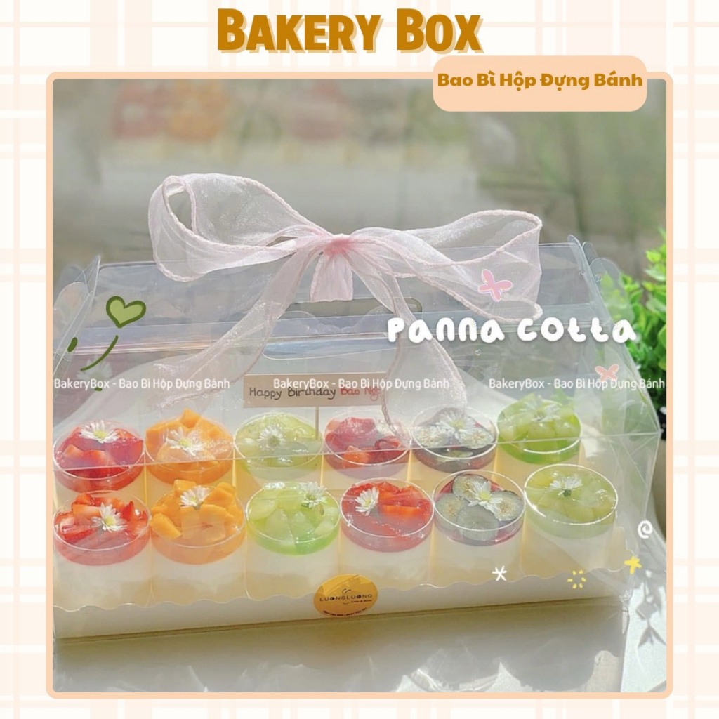 10 Large Mica Boxes with Handles for Transparent Rolls and Mica Cups ...