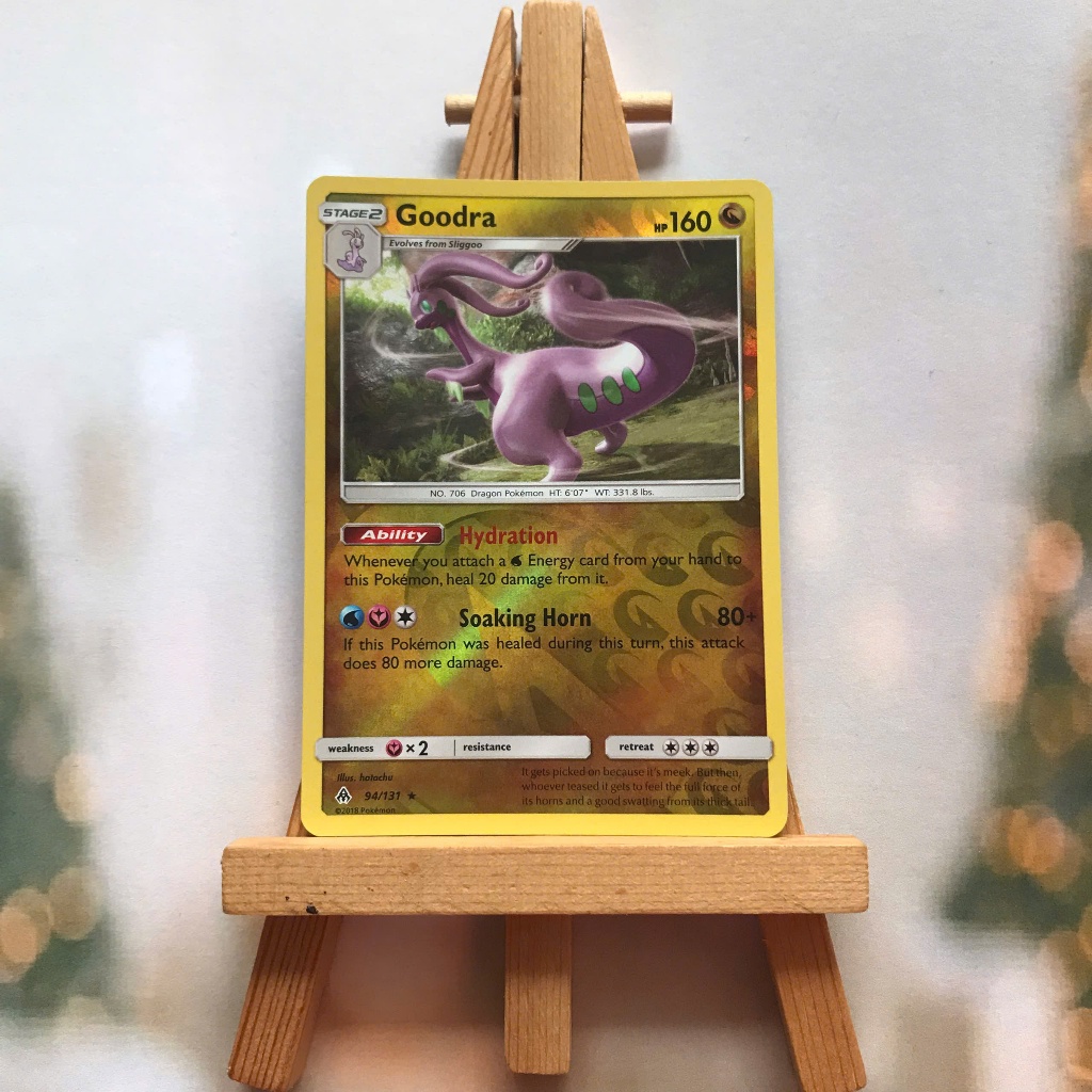 Pokemon Goodra 94/131 Picture Card - Genuine English Forbidden Light ...