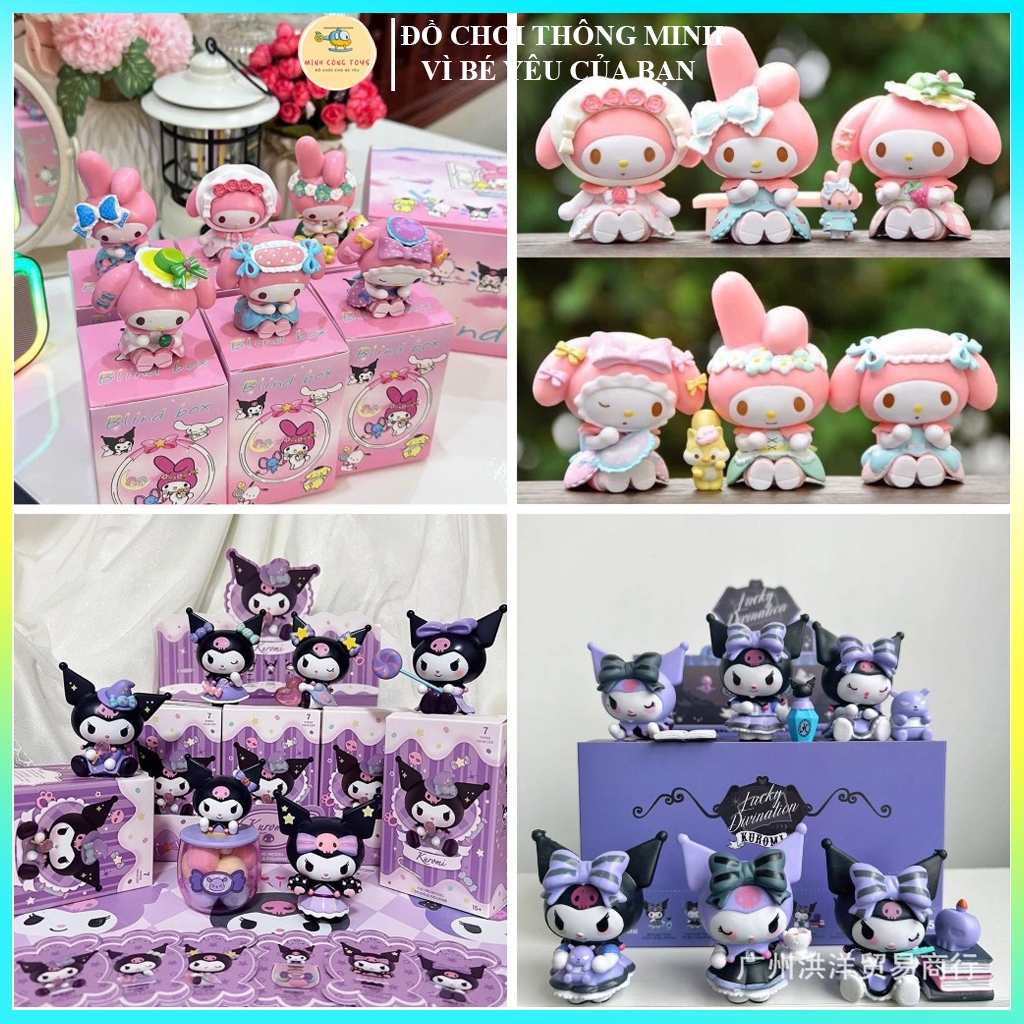 [Full Box] Set of 6 secret Kuromi gift boxes, Kuromi side story ...