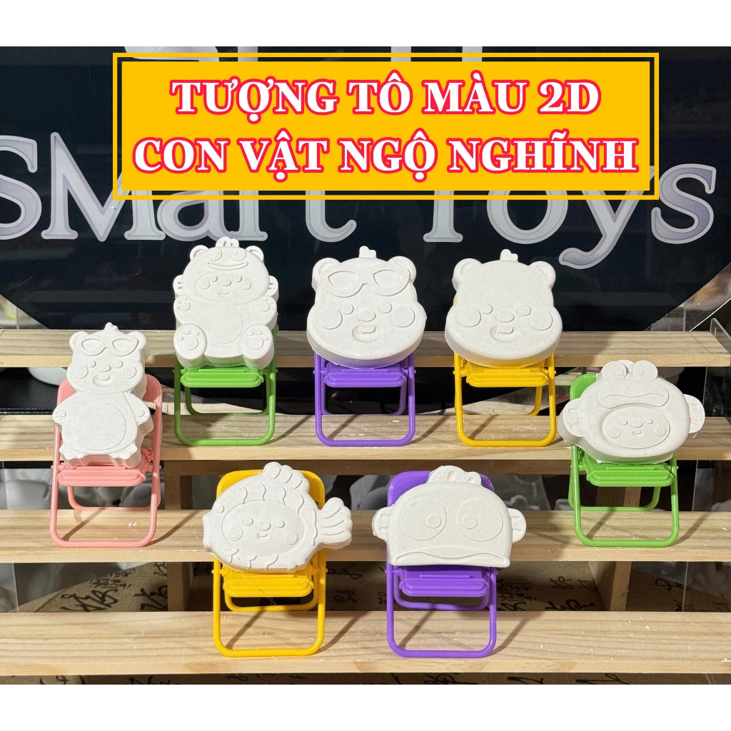 2d COLORING STATUE OF CARTOON ANIMALS FOR KIDS | Shopee Philippines