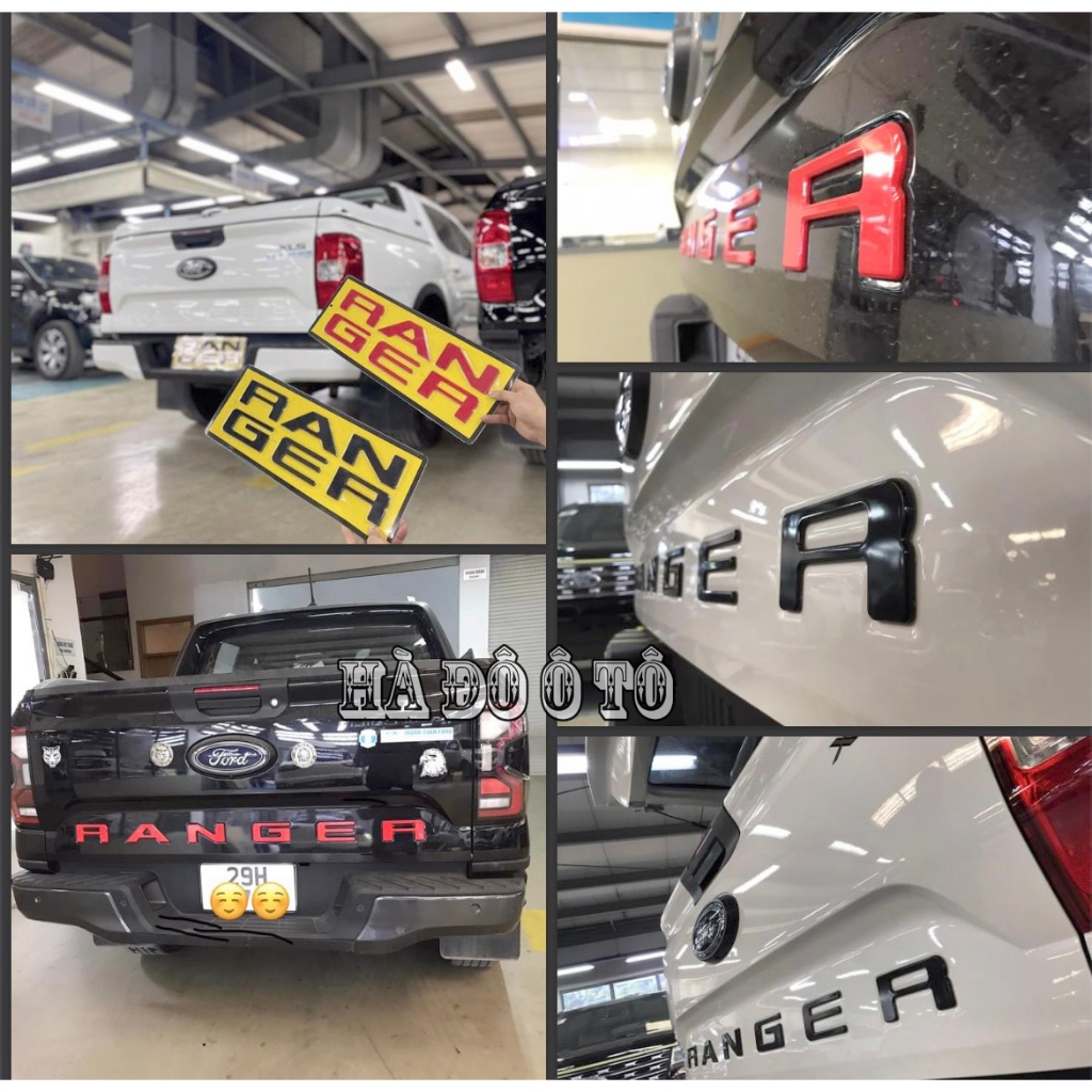 Ranger Embossed Letters on the Back of Ranger 2022 2023 2024 - Ranger ...