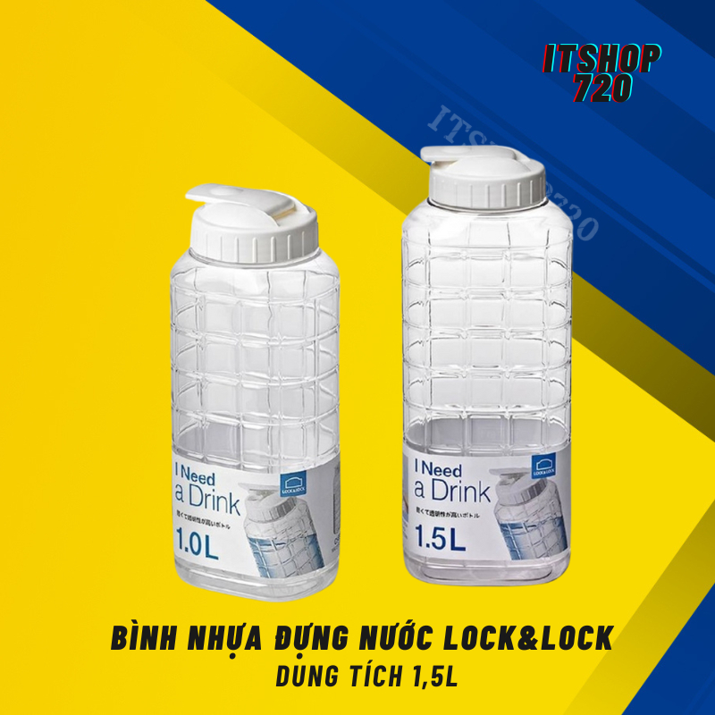 Lock and Lock water bottle 1.5 liters Safe Plastic | Shopee Philippines