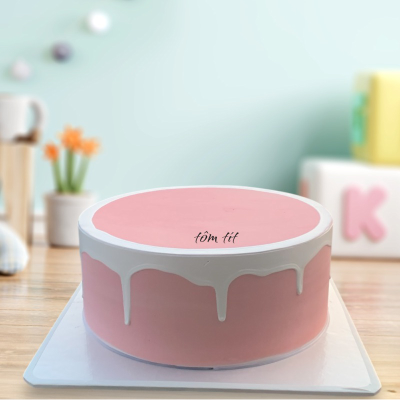 Self-decorated birthday cake embryo | Shopee Philippines