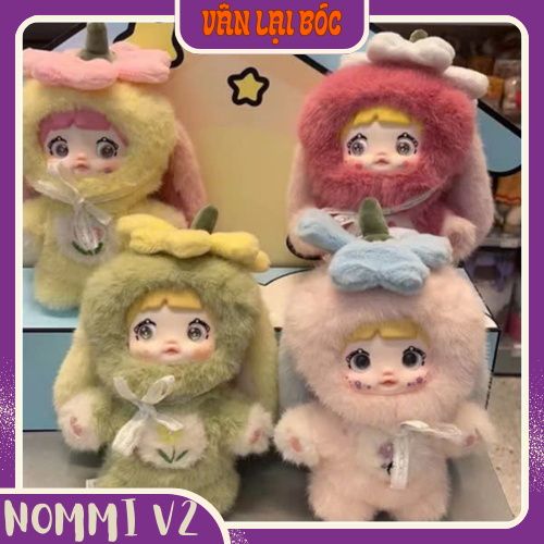 Blindbox Super cute Nommi V2 Bunny Garden Keychain _ Van Lai Peeled ...