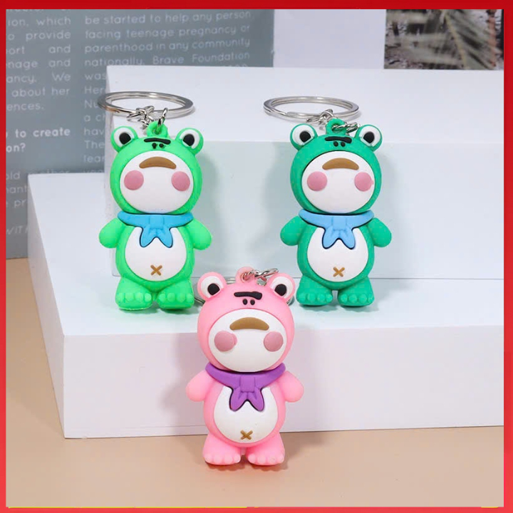 Cute Green Frog Keychain Many Designs to Choose from Cute Key Chains ...