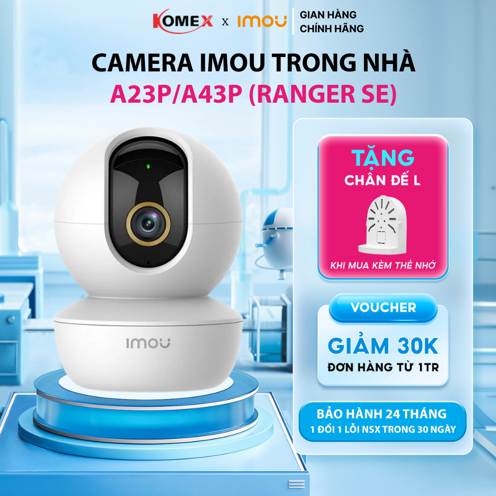 Imou indoor wifi Camera A23P 2MP / A43P 4MP, 10m infrared 2-way ...