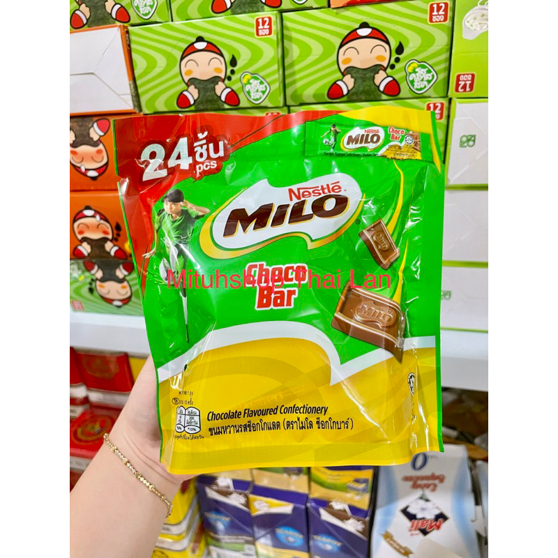MILO CHOCO BAR Thailand supermarket box of 12 and 24 bars 6gr | Shopee ...