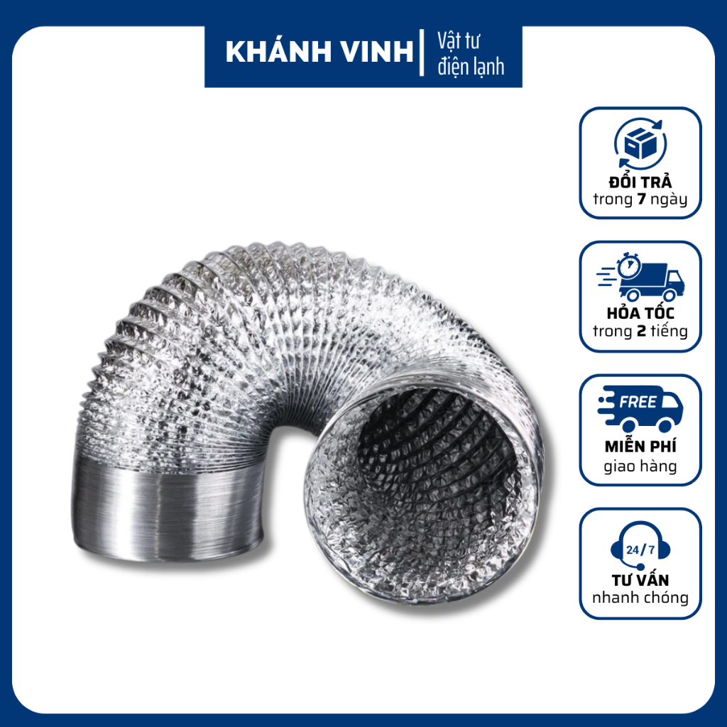 Soft foil ventilation ducts, range hoods, fireproof insulated aluminum ...