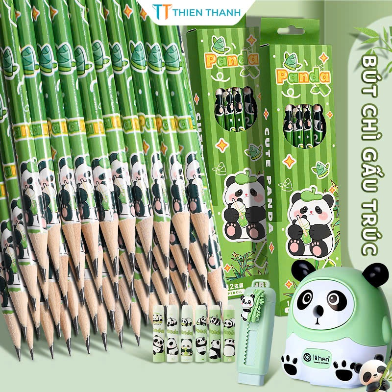 Capybara Pencil HB Panda Pencil Set - Safe Dark Pencil, Easy to Eras ...