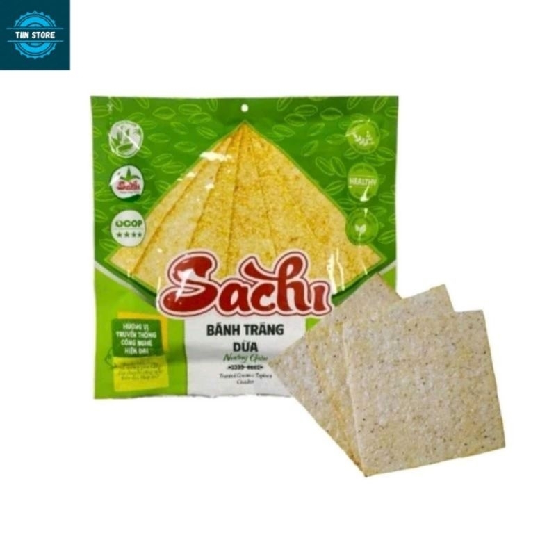 Special - Binh Dinh Crispy Grilled Coconut Sachi Rice Paper (Combo of ...
