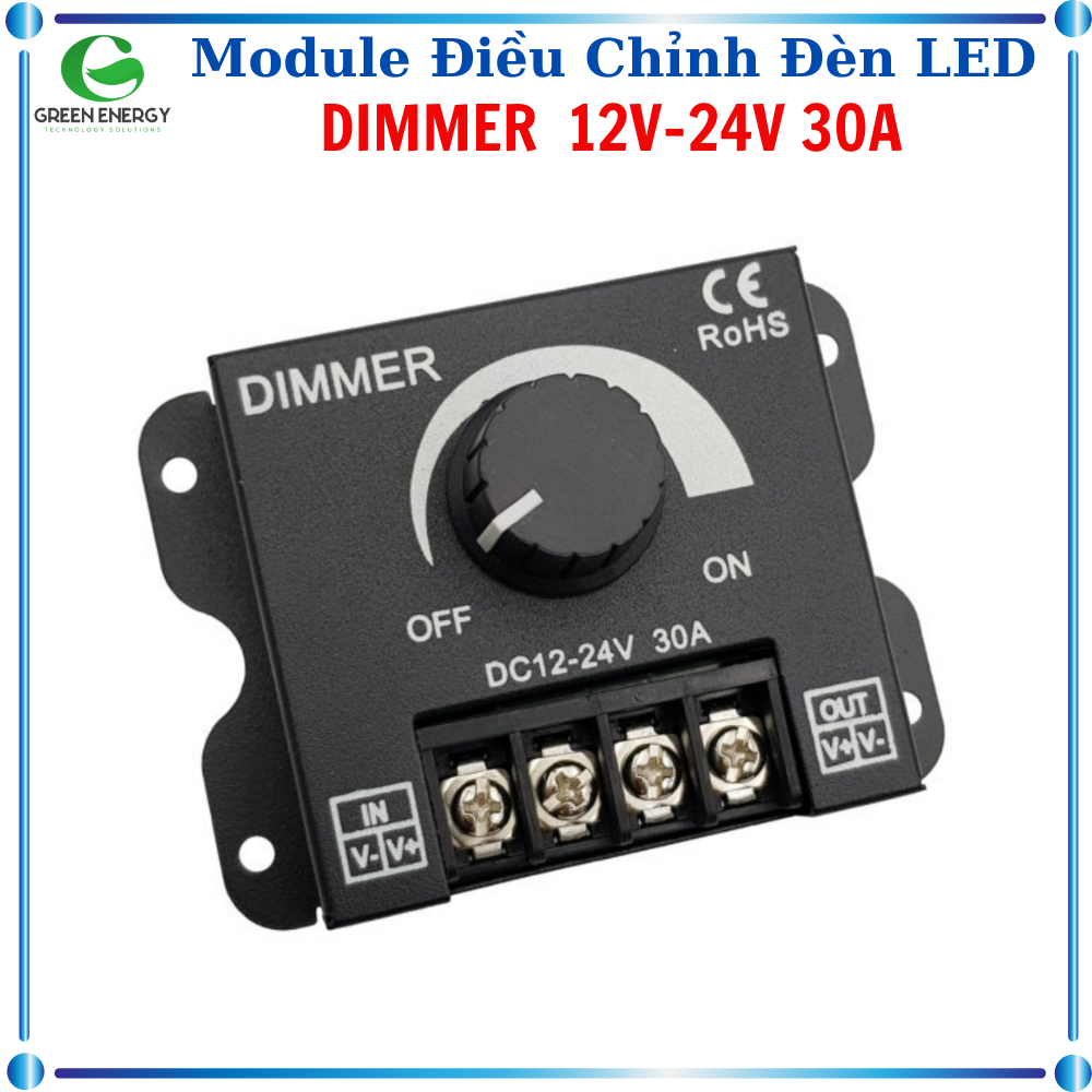 Dimmer LED Brightness Adjustment Module 12V-24V 30A | Shopee Philippines