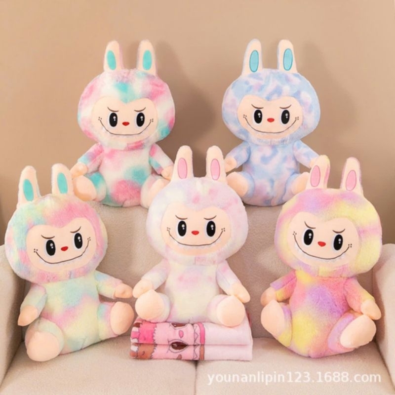 Labubu Teddy Bear with Blanket for Offices, Students | Shopee Philippines