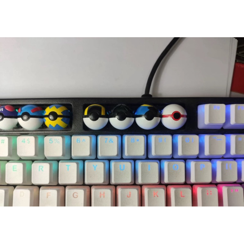 Pokemon Ball Keycap - Pokemon Ball Keyboard Button | Shopee Philippines