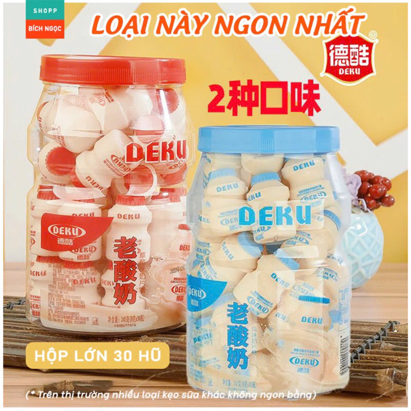 25gr/jar - DeKu dry yogurt candy, delicious, sour, sweet, kids love it ...