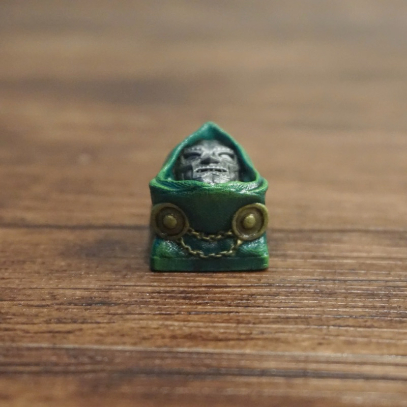 Doctor Victor Von Doohm Keycap - Dr. Doom Keyboard Button - Marvel ...