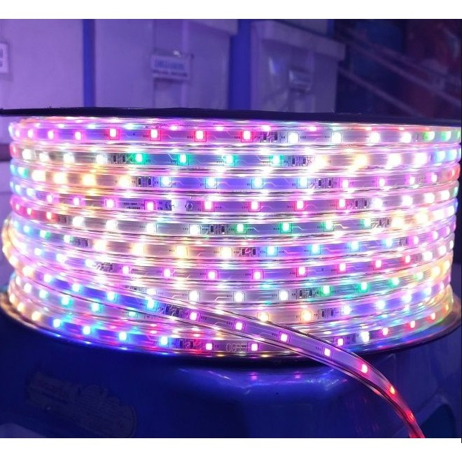 Led FLASHING DECORATIVE STRING IN ALL COLORS AC POWER 220V (RETAIL ...