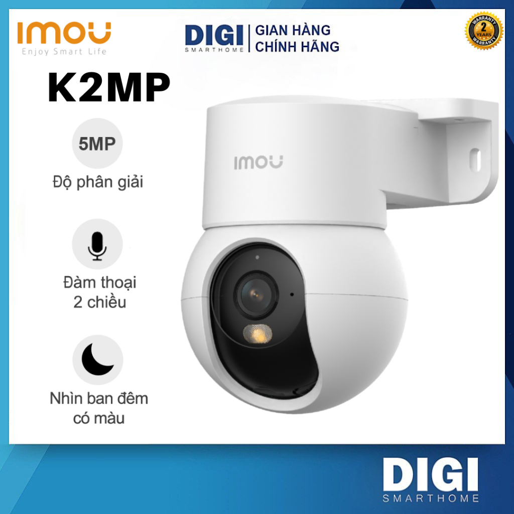 IMOU Ranger Mini K2MP 3MP/5MP Wifi Camera | Integrated 360 Degree ...