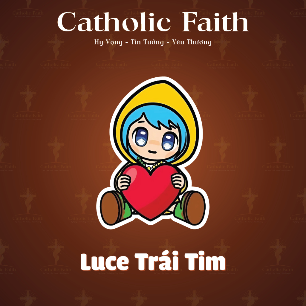 Luce Heart Mascot Keychain, 2025 Holy Year Symbol, Luce Heart ...