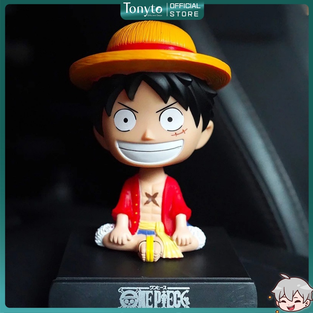 Super Cute Luffy Chibi Shaking Head Model Fullbox | One Piece Model ...