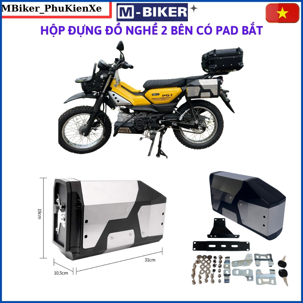 Side box pg1, BMW, MOTOR PKL, tool box pg1, side tool box, mbiker ...