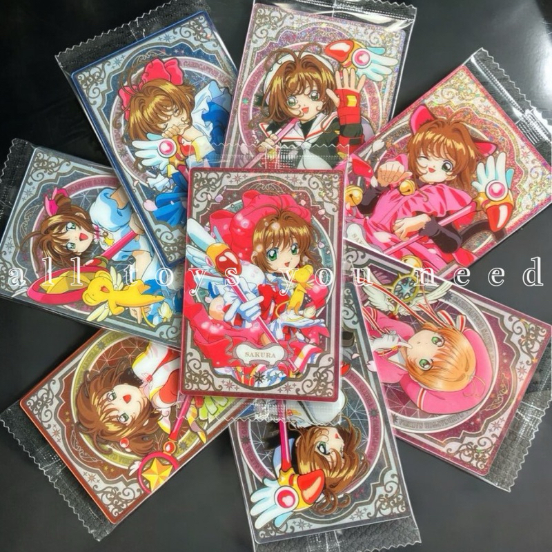 [Sleeve] [Bandai] Cardcaptor Sakura 25th anniversary wafer Card | Card Cardcaptor Sakura wafer ...