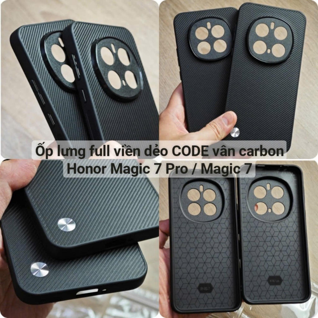 Honor Magic 7 Pro / Magic 6 Pro / Magic 7 full flexible edge CODE carbon case | Shopee Philippines