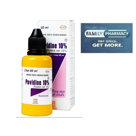 Povidine 10% (red alcohol) black cap 100% GENUINE antiseptic ...