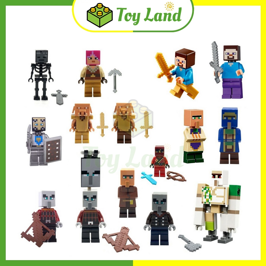 Minecraft Model Toys Magnetic Blocks Minecraft DIY Building Blocks ...