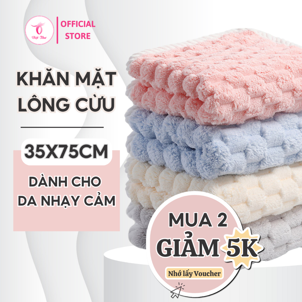 Face towel, shampoo towel, hair towel, premium fleece with Japanese ...