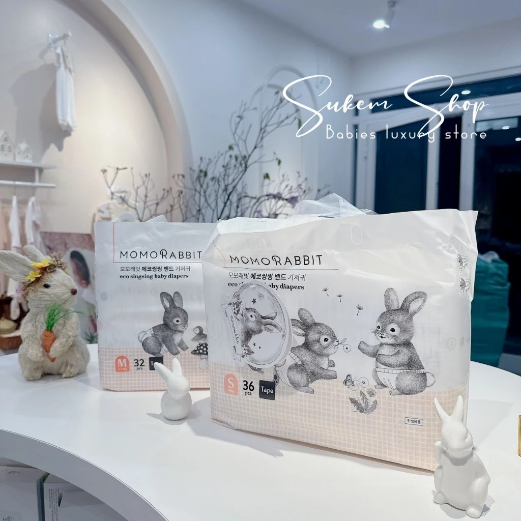 Momo Rabbit Diapers/Pants, Korean Diapers | Shopee Philippines