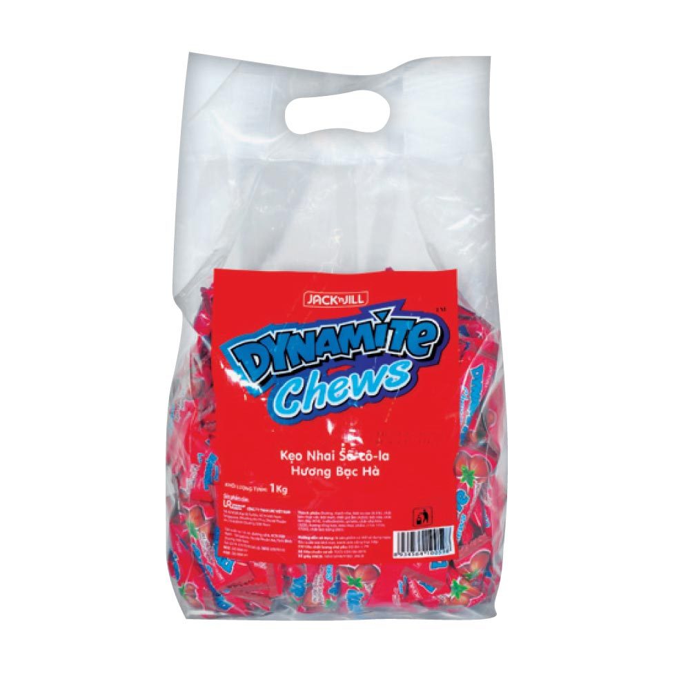 1kg Dynamite Mint Flavored 3-Piece Chocolate Chewing Candy | Shopee ...