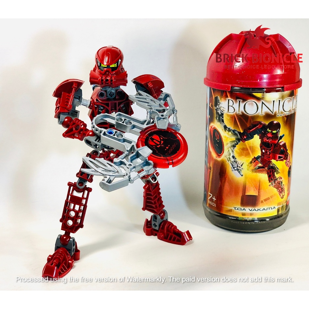 LEGO BIONICLE REAL PH - BIONICLE TOA METRU ASSEMBLY TOY - 8601 Toa Vakama Metru | Shopee Philippines