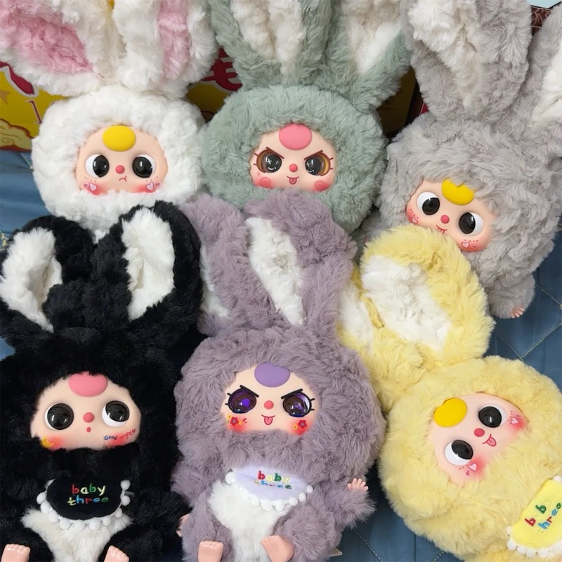 [Available Hn] Baby three town rabbit, 12 zodiac animals, v2 zipper ...