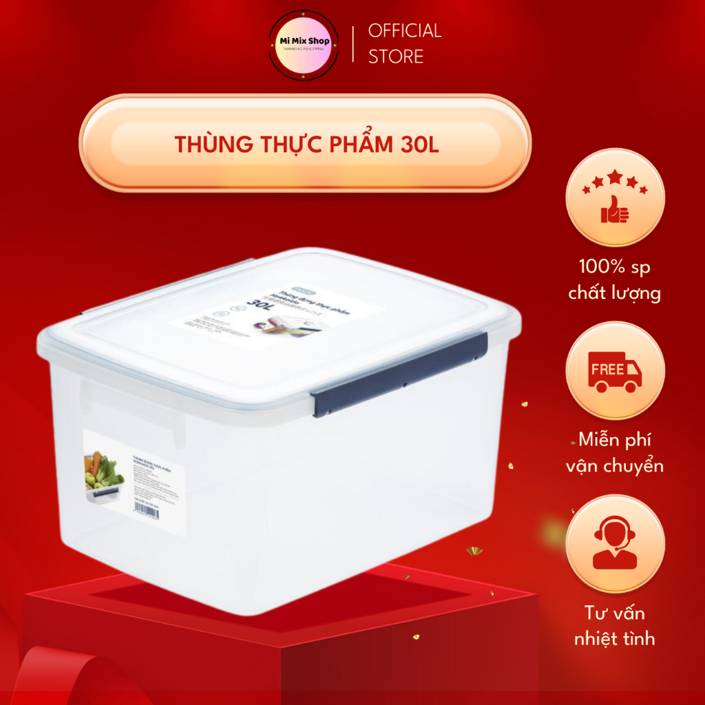 Inochi 30L plastic food container | Shopee Philippines