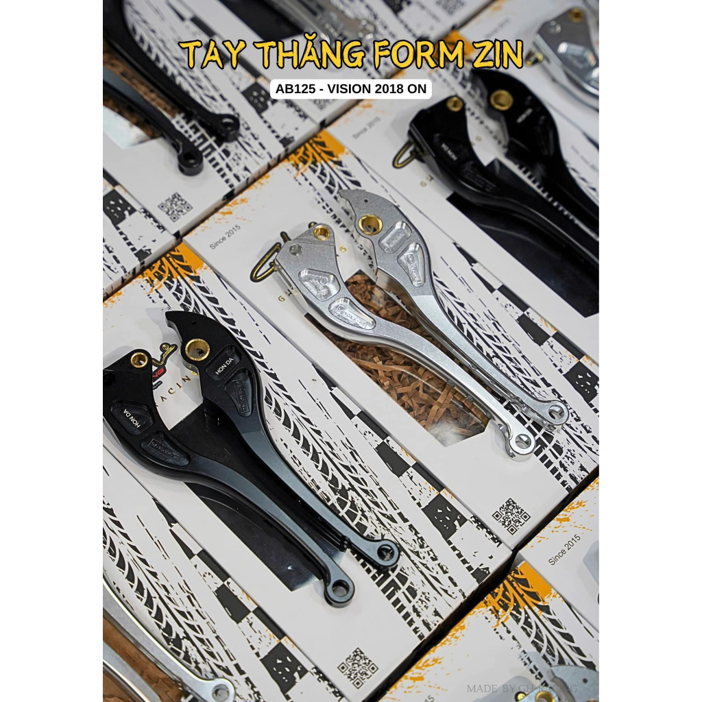 Gh RACING CNC Brake Handle for Vehicle Models (VARIO / Air Blade ...