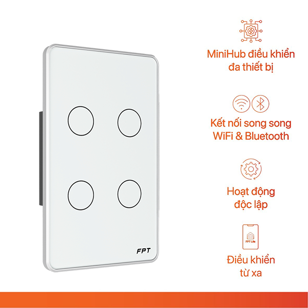 Fpt Leto Wifi Smart Switch, Hub (Genuine) | Shopee Philippines
