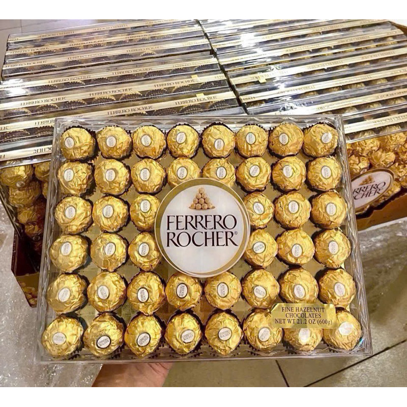 Ferro Rocher American chocolate 48 pieces 600g | Shopee Philippines