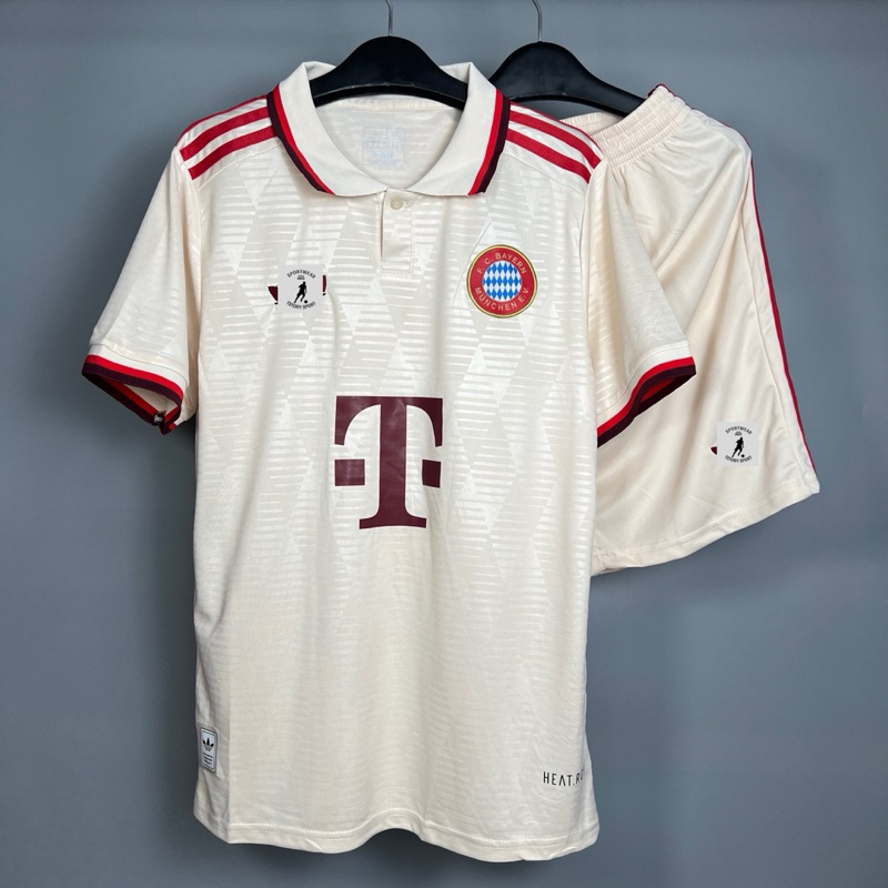 Bayer Club Thai Football Kit 24/25 ice cream - High quality Thai ...