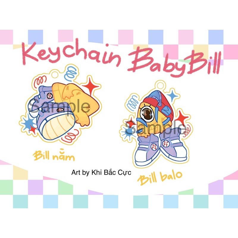 Baby Bill Cipher Gravity Falls cartoon keychain | Shopee Philippines