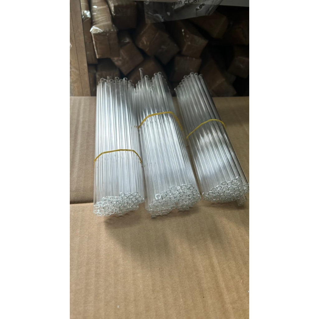 30 glass tubes of 6, 20cm long | Shopee Philippines