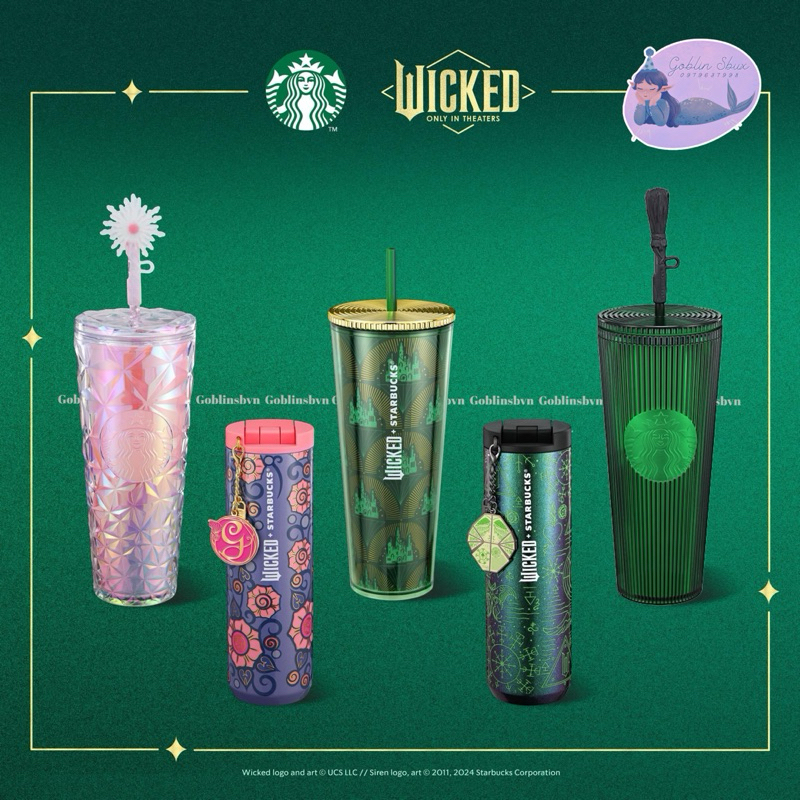 [Authentic Ready Stock] STARBUCK BOTTLE COLLECTION + WICKED LIMITED ...