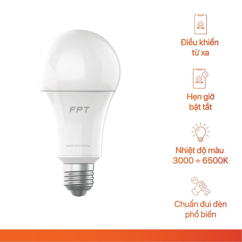 FPT Smart Led Bulb with Bluetooth Connection (Genuine) | Shopee Philippines