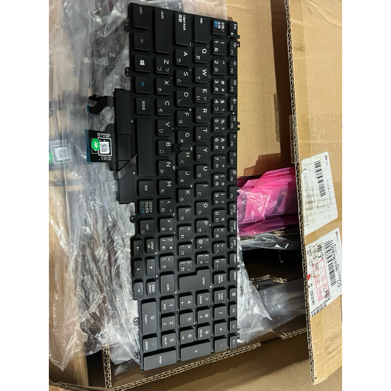Japanese key Dell latitude E5500/5501/5510/5511 zin new key japan ...
