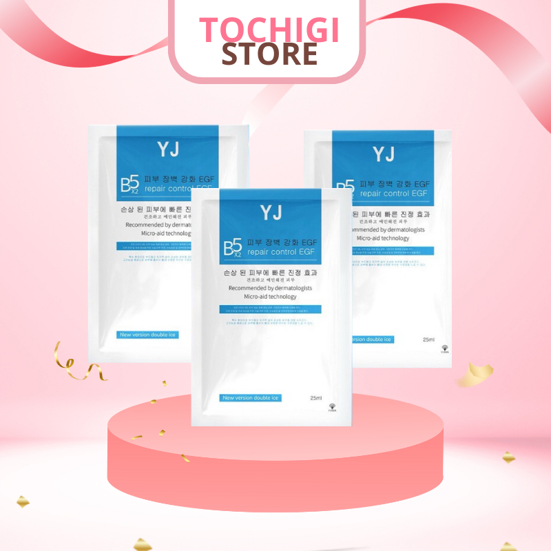 Korean Yuejin Mask B5x2 Repair Control EGF (White) | Shopee Philippines
