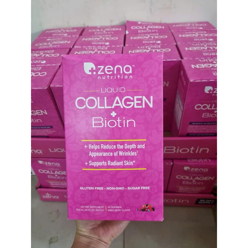 American Collagen + Biotin Zena Liquid 900ml Drink - Anti-aging ...