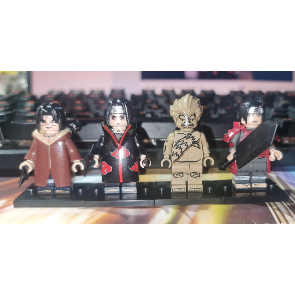 Lego Naruto anime characters (5 characters) (2nd) | Shopee Philippines