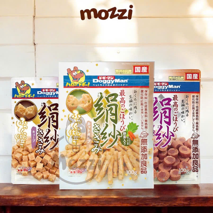 Dog Snack DoggyMan SAYA Soft Tablets Chicken Beef Liver Vegetable ...