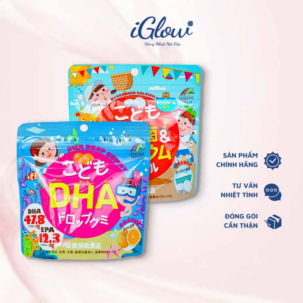 Calcium candy, Unimat Riken DHA supplement candy for Japanese children ...