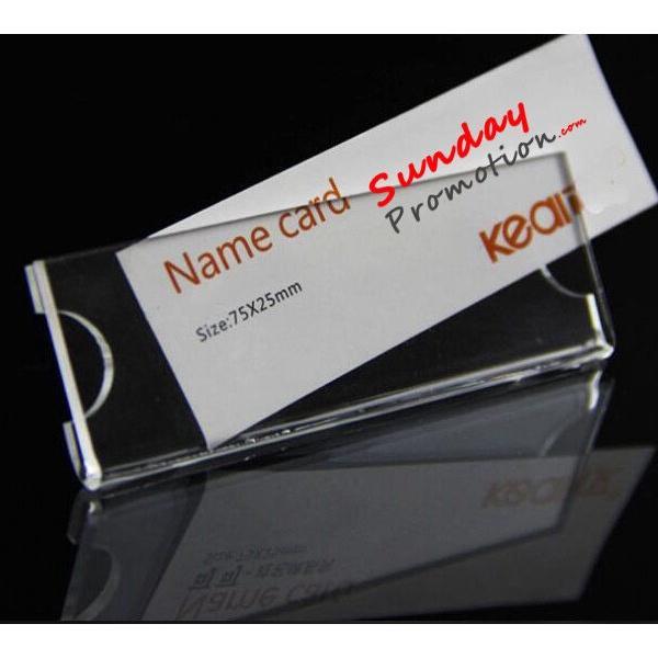 Acrylic, Combo 10-20 Employee name tags - Magnets and Pins, 60x25mm ...